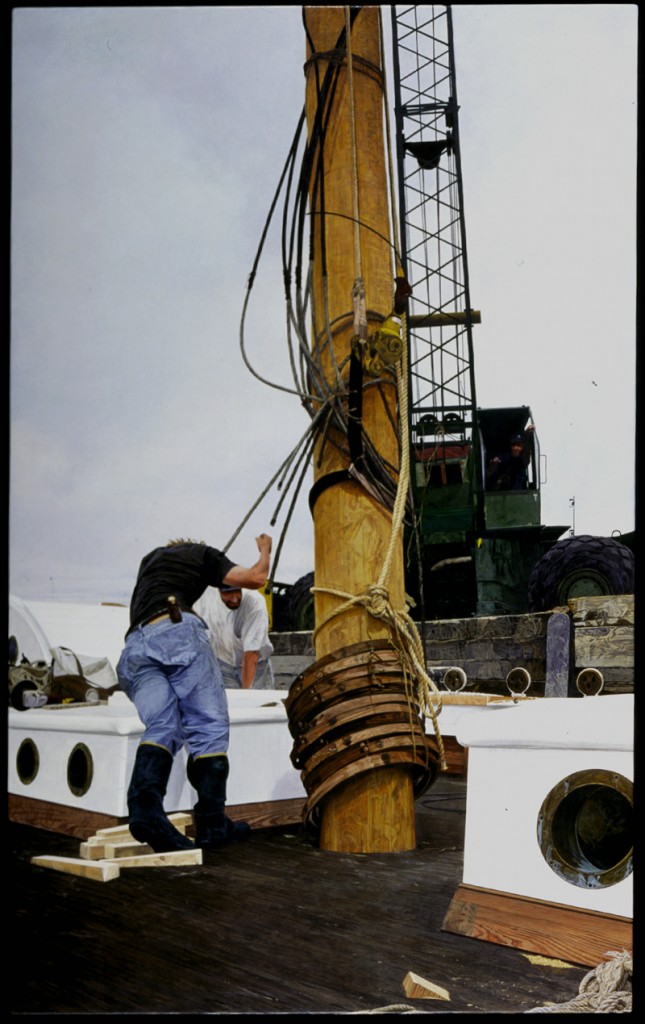 Wooden Boat Building « Subject « Andrew Gordon Moore Fine Artist