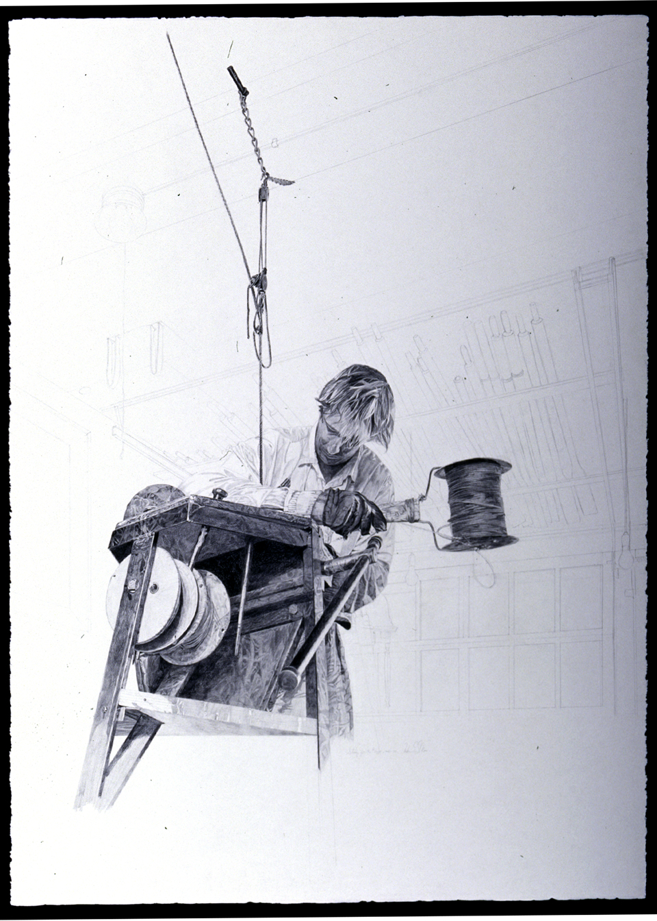 The Rigger (study) « Andrew Gordon Moore Fine Artist