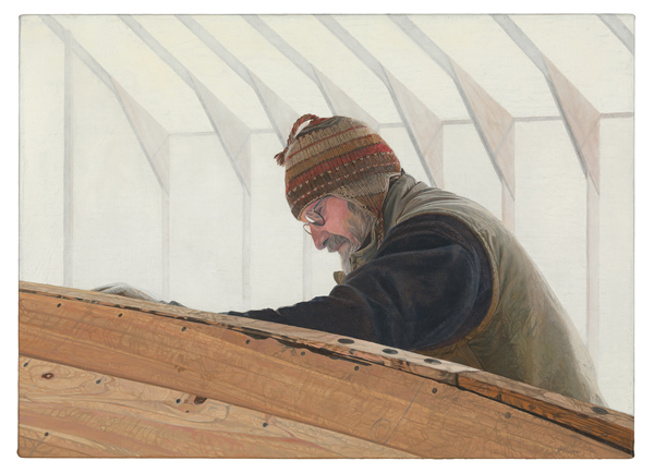 Wooden Boat Building « Subject « Andrew Gordon Moore Fine Artist