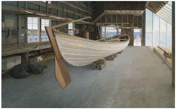 Wooden Boat Building « Subject « Andrew Gordon Moore Fine Artist